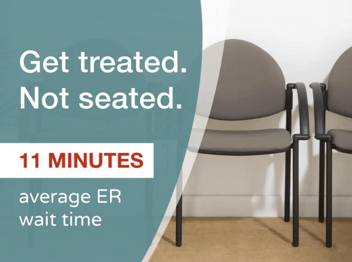 Digital Campaign Builds Awareness for Fast ER Wait Times - Geonetric